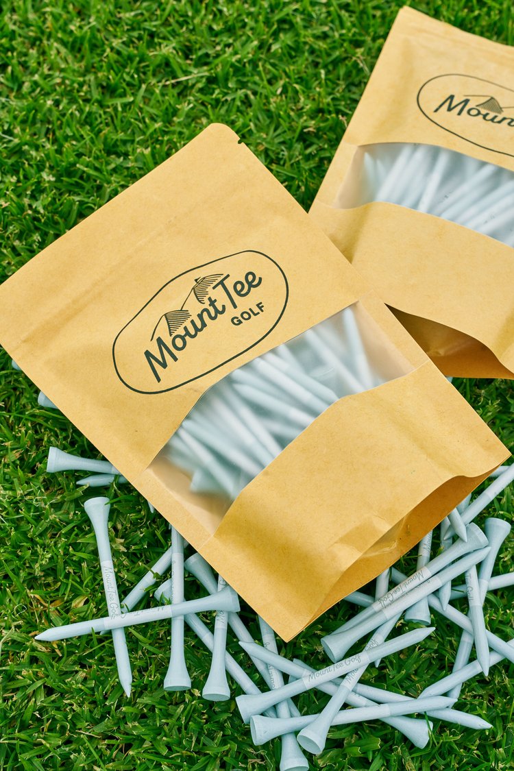 Bamboo Tees 50 Pack - Sky Blue – Mount Tee Golf