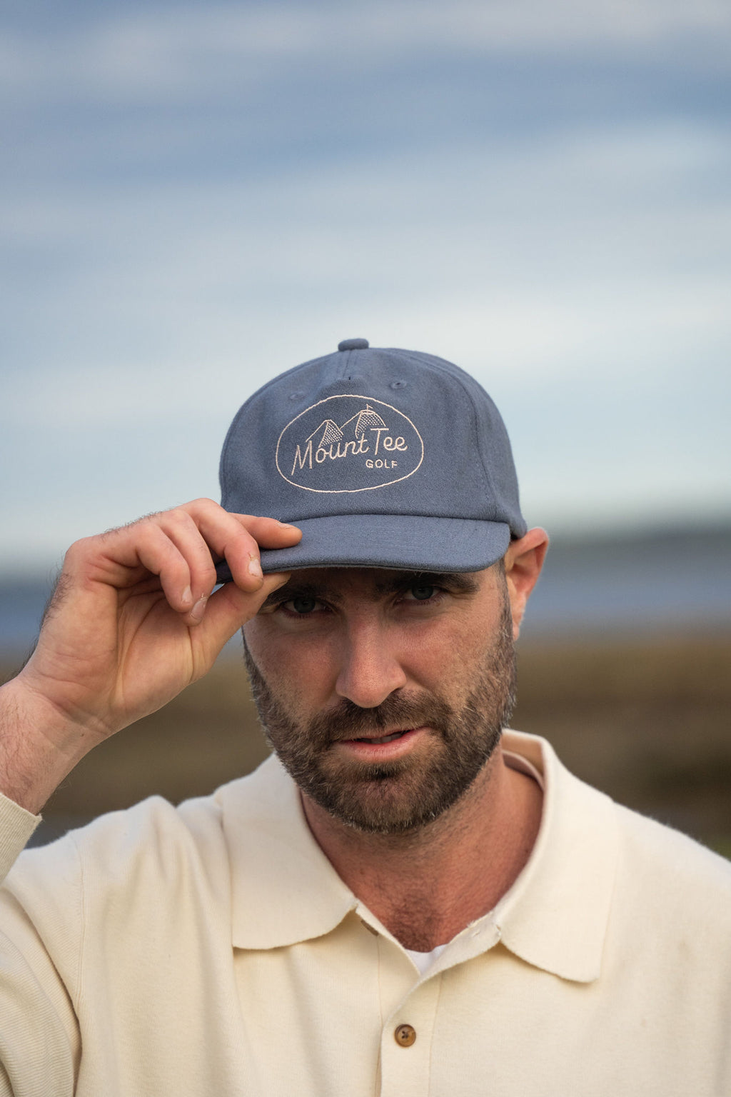 Wool 5 Panel Cap - Slate – Mount Tee Golf